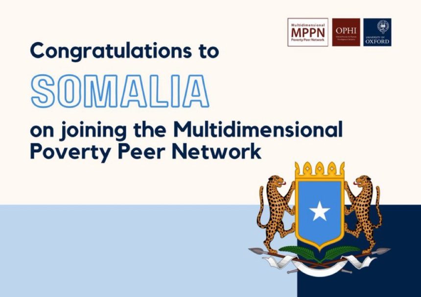 Somalia joins global network to combat multidimensional poverty ...