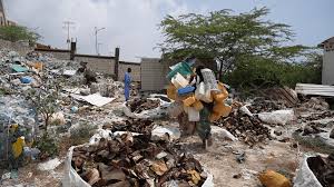 A factory turns plastic waste into jobs for displaced women in Somalia ...